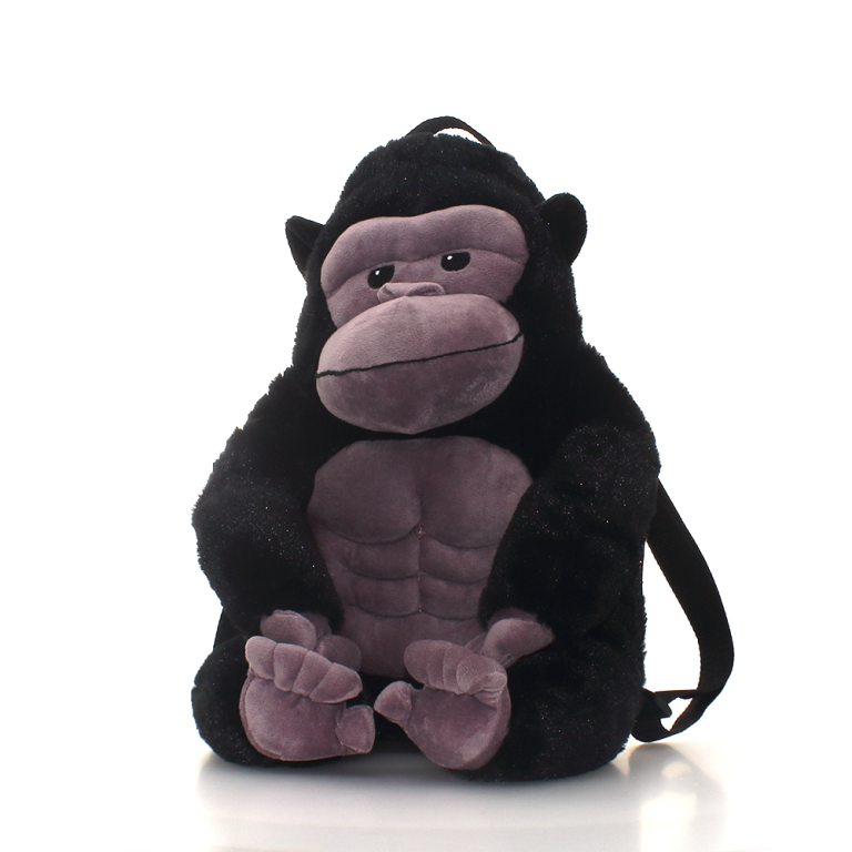 Gabriel Gorilla Plush Backpack – Sip WIth Me